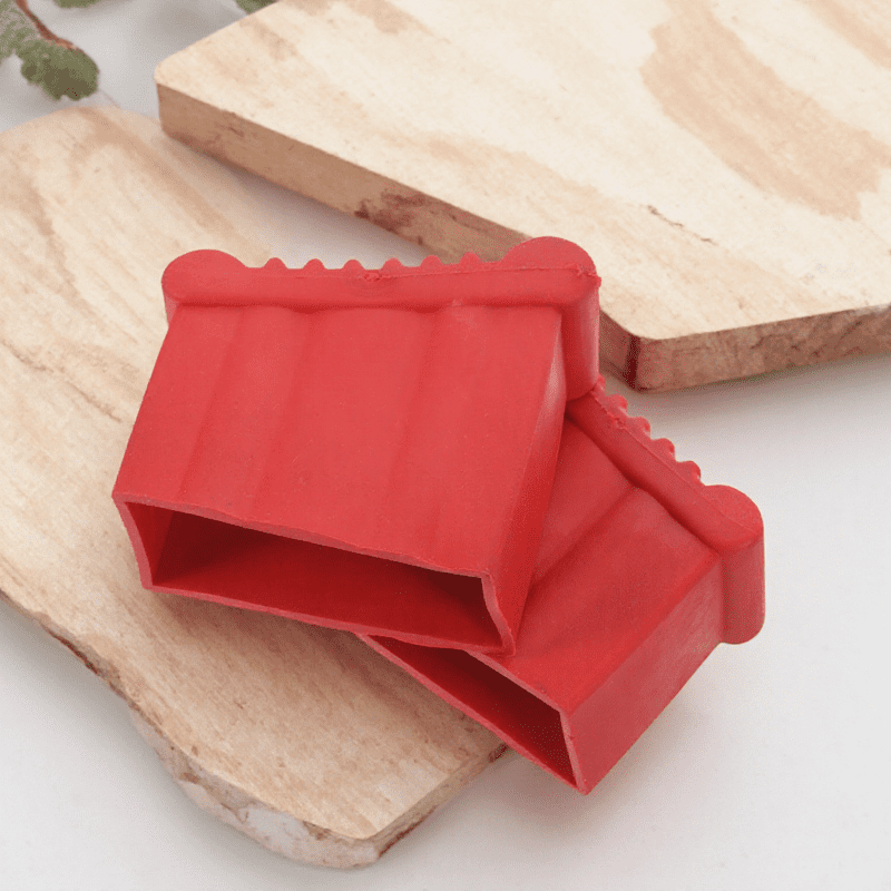SEWOART Ladder Feet Covers Red Rubber Nonslip Grip for Worn Ladder Feet ...