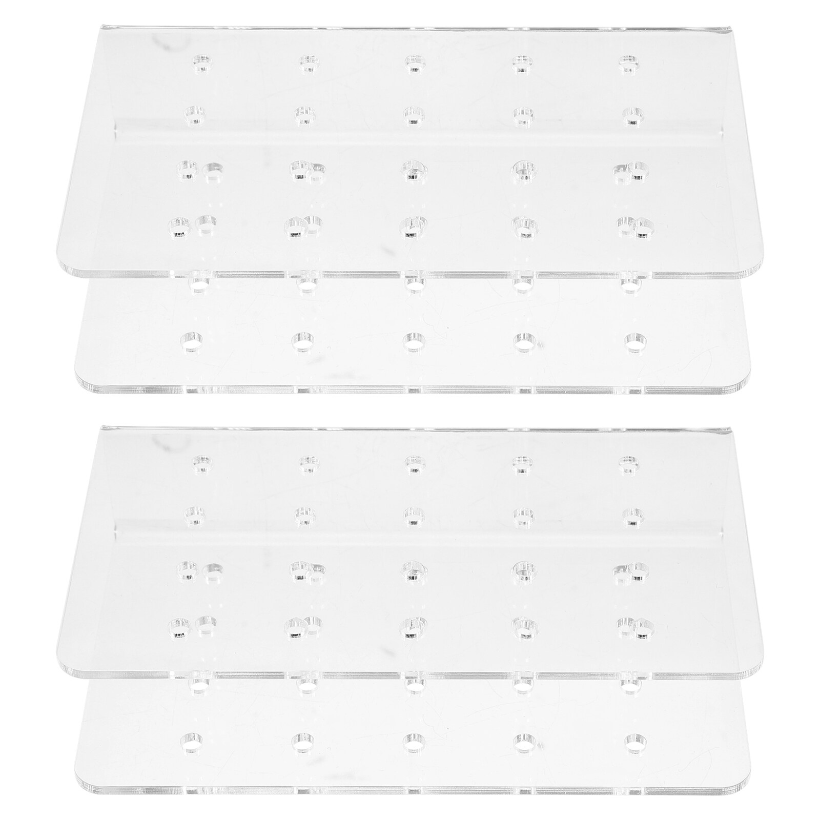 SEWOART 2Set Clear Acrylic Lollipop Display Stands Rectangular Candy ...