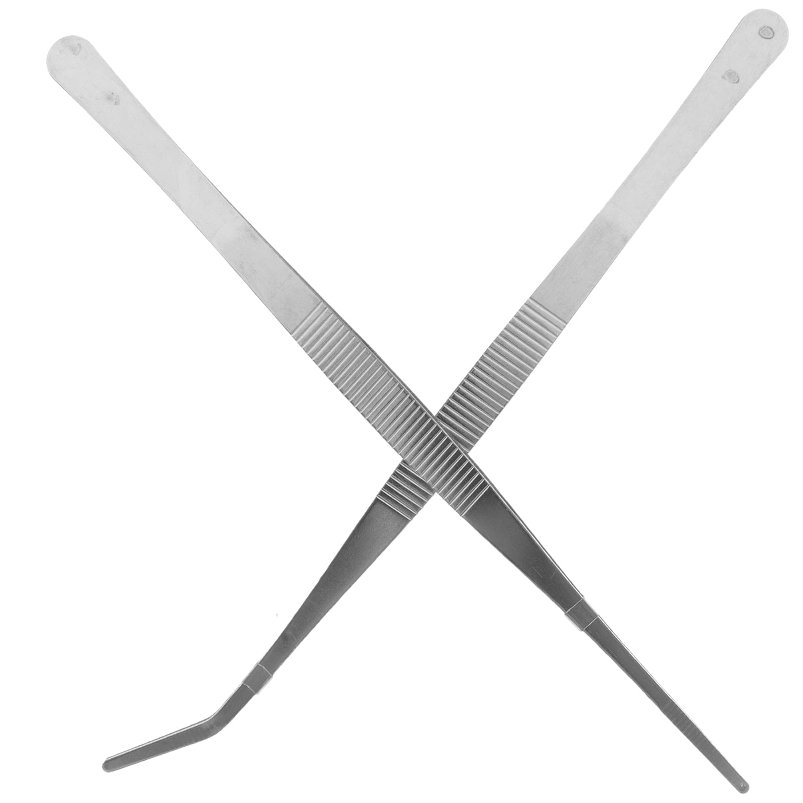 SEWOART 2Pcs Stainless Steel Aquarium Tweezer Tongs for Reptile Pet ...