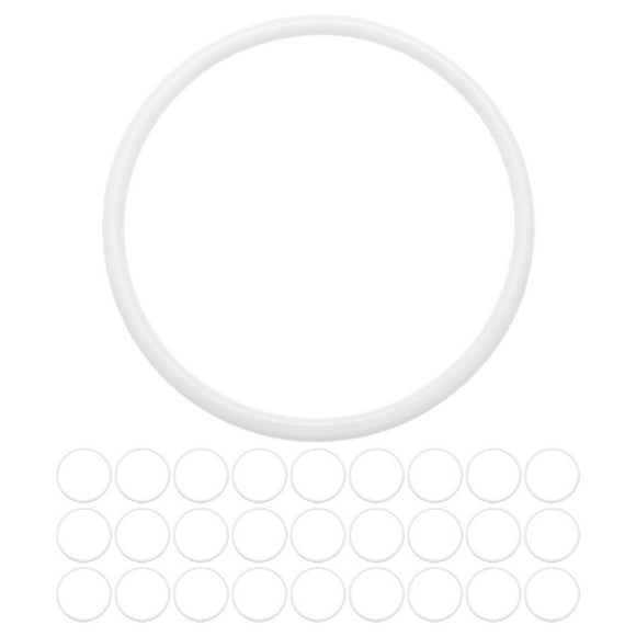 Plastic Rings and Craft Findings for Arts and Sewing Projects