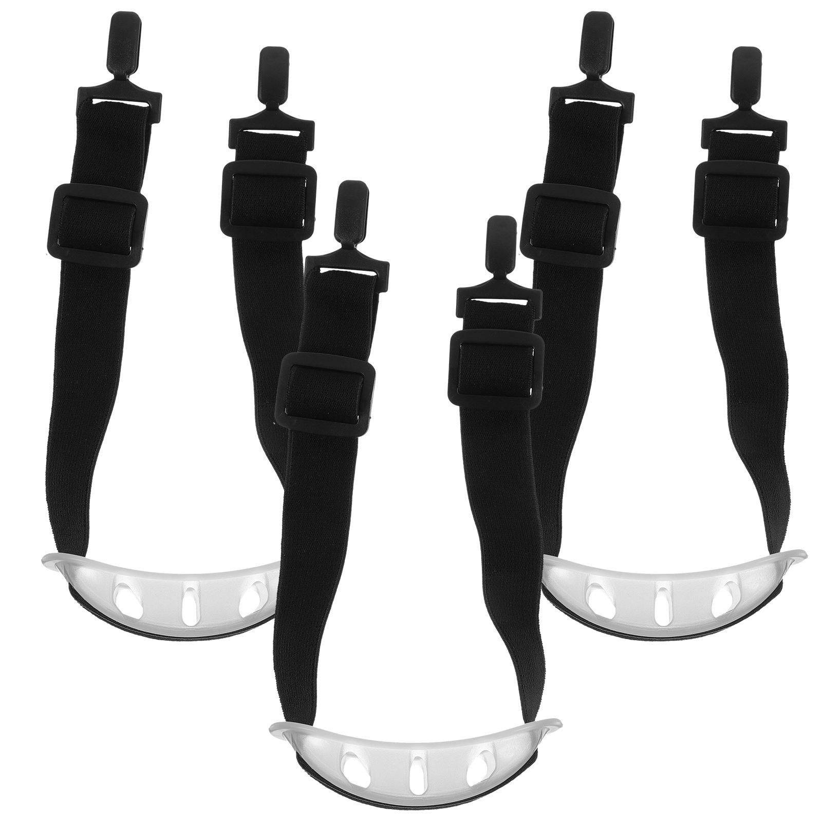 SEWOART 3pcs Elastic Hats Removable Chin Cord Black Adjustable for ...