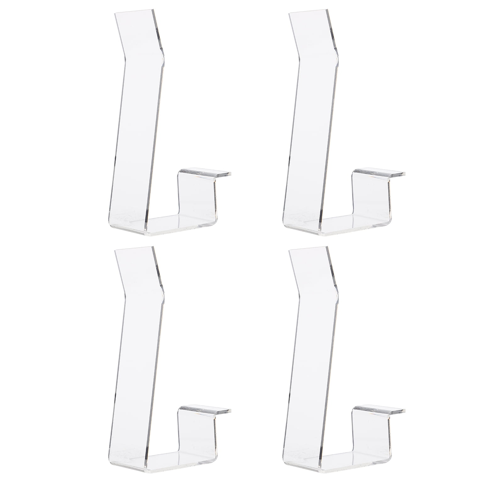 SEWOART 4Set Shoes Display for Store Acrylic Transparent Freestanding ...