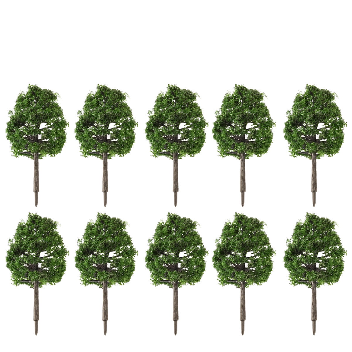 SEWOART 20Pcs Green Model Tree for Model Landscape Decoration - Walmart.com