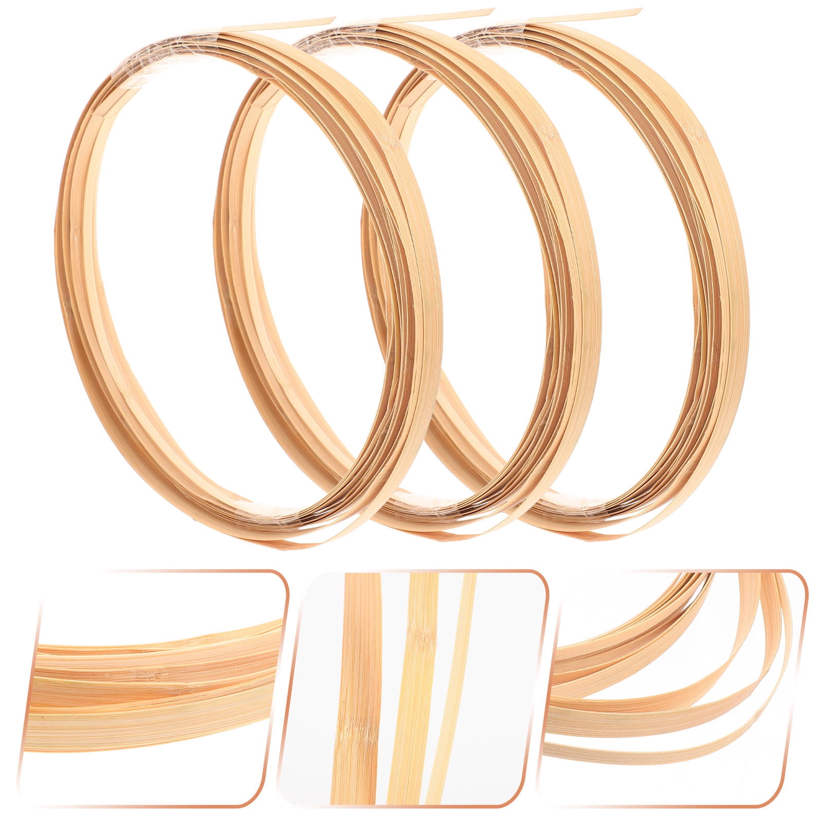 SEWOART weaving material Rattan Weaving Material Adults Yellow DIY Home ...