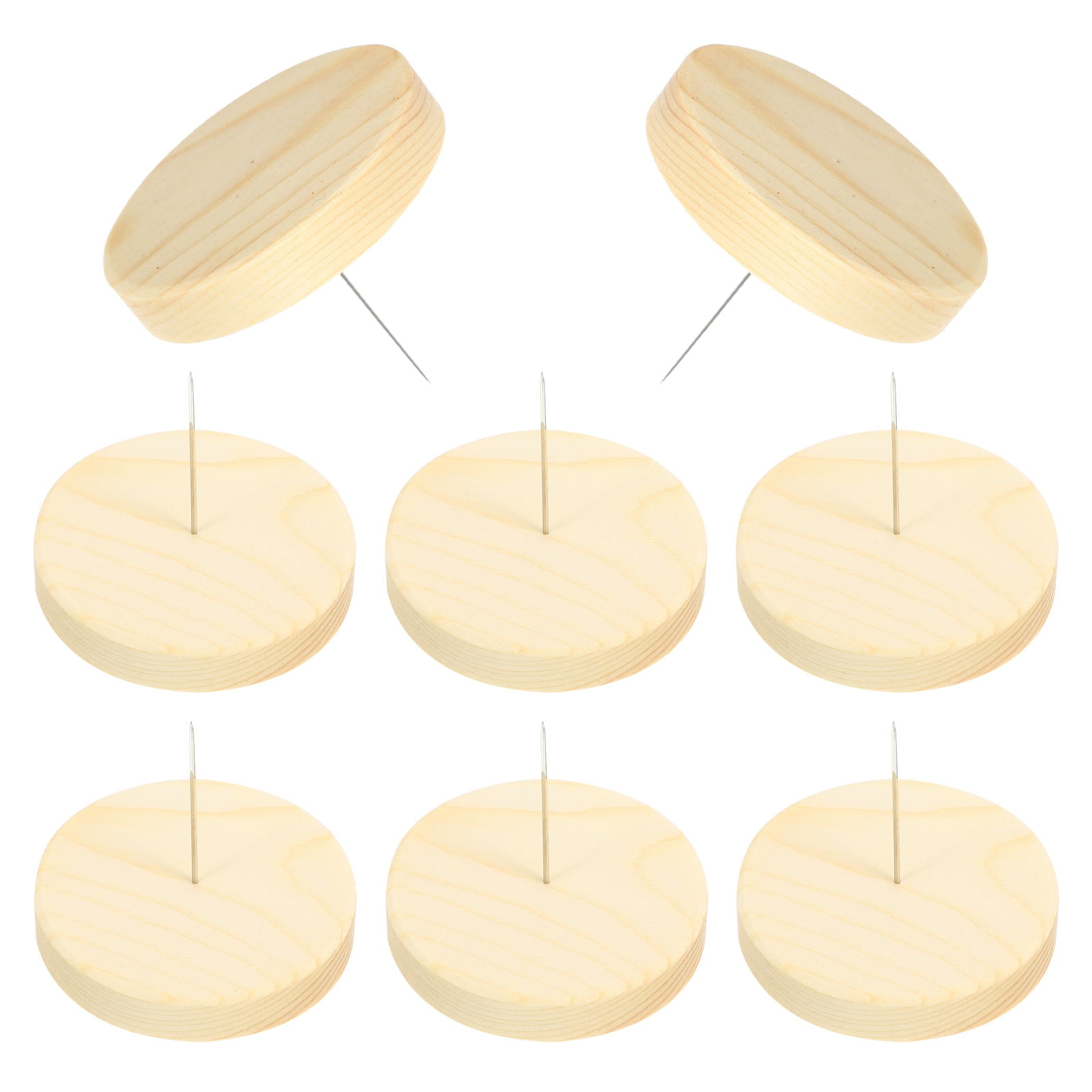 SEWOART Elegant Wool Felt Holder Light Yellow Wood Metal for Decor Use ...