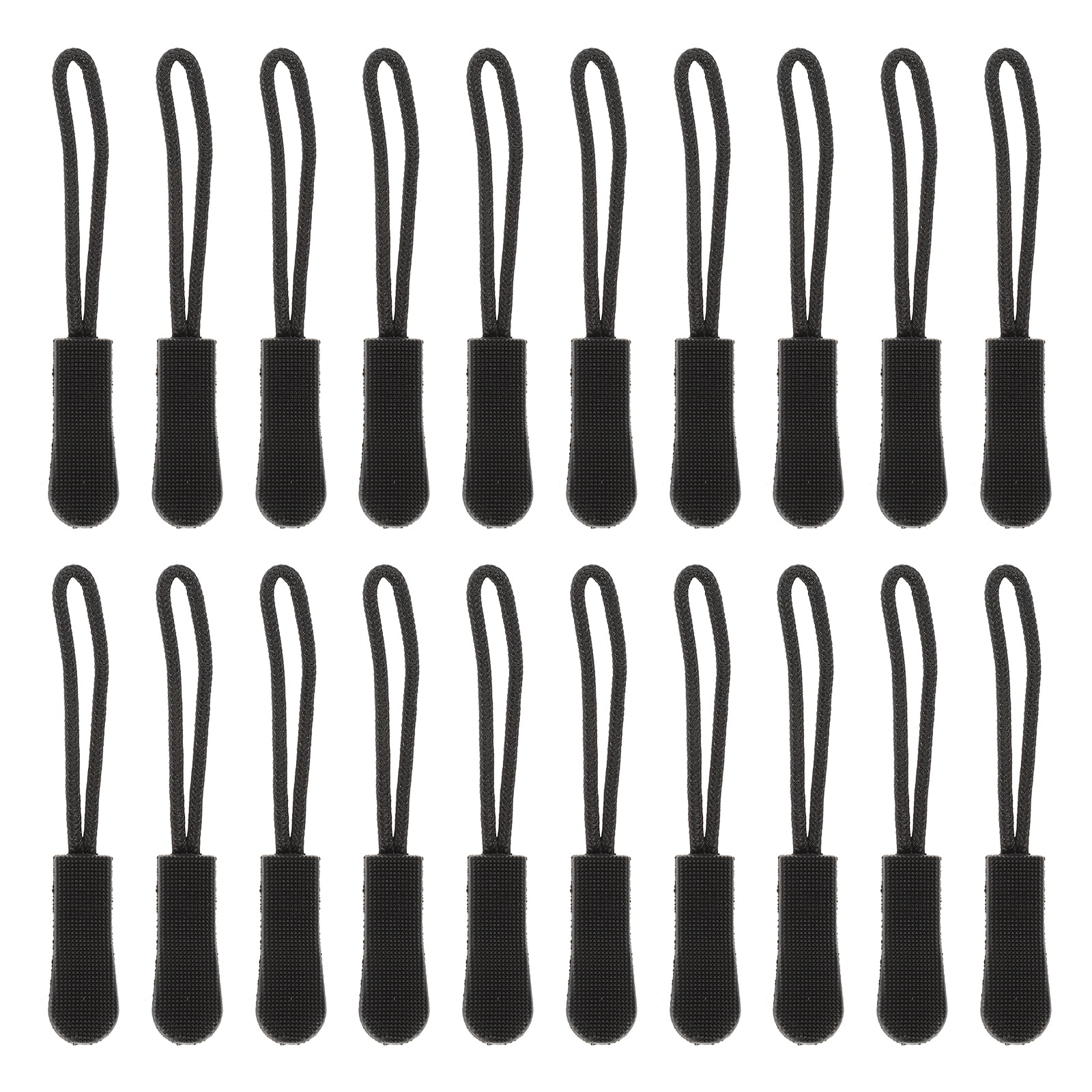 SEXAGESIMO 50pcs Zipper Pulls for Backpacks Jackets Luggage Purses ...