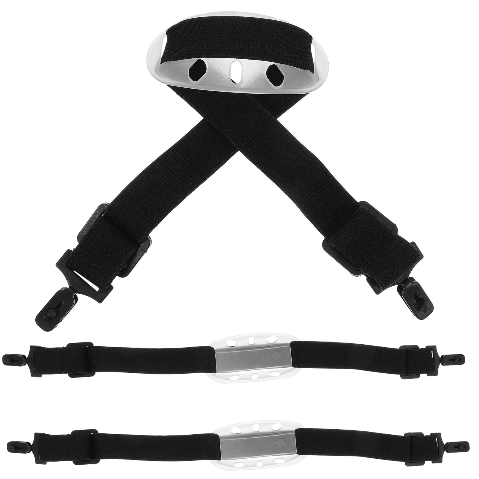 GETAJGHSD adjustable strap chin strap Chin Straps Polyester Black 3pcs ...