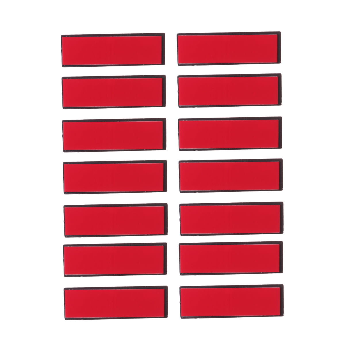 SEXAGESIMO Healifty 120pcs Adhesive Name Badges Bar Safety Catch Pin ...