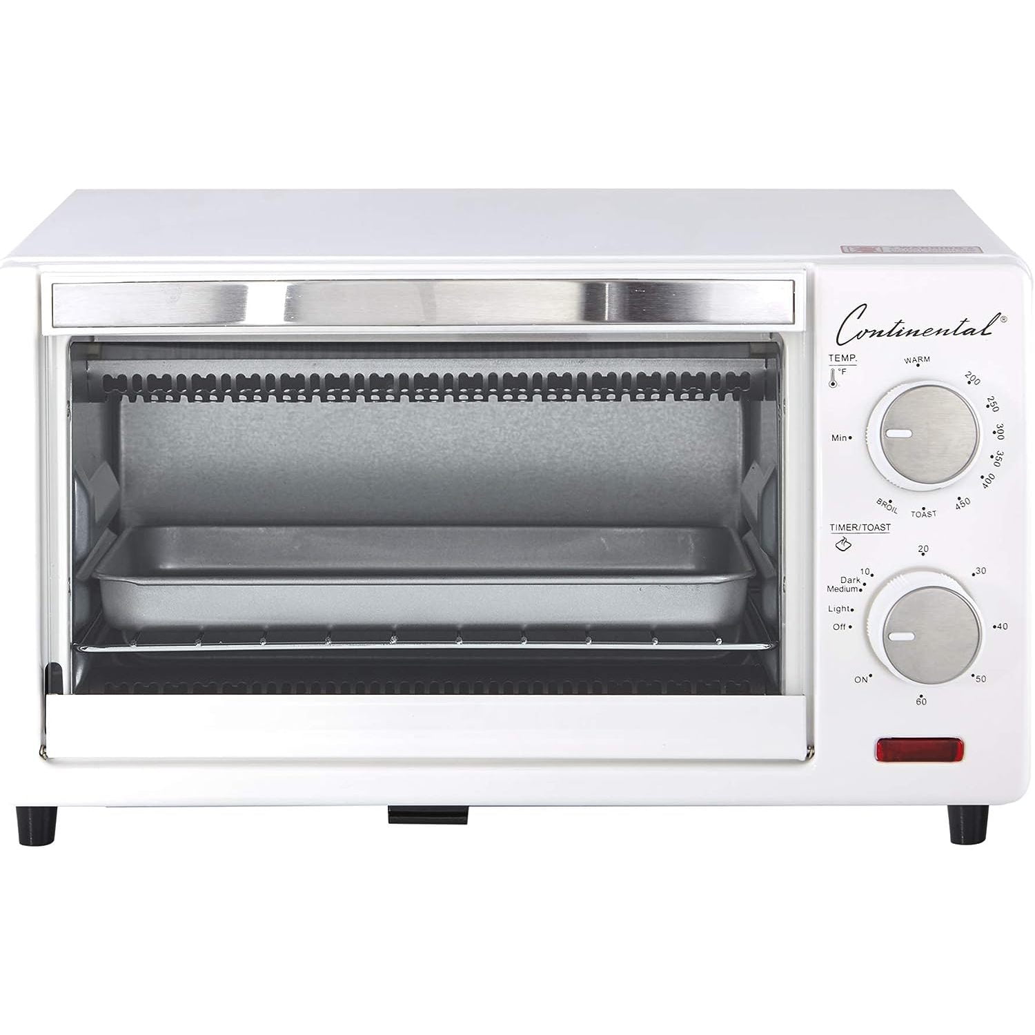SEYATPOOL CE-TO101 Toaster Oven, 4 Slice, White - Walmart.com