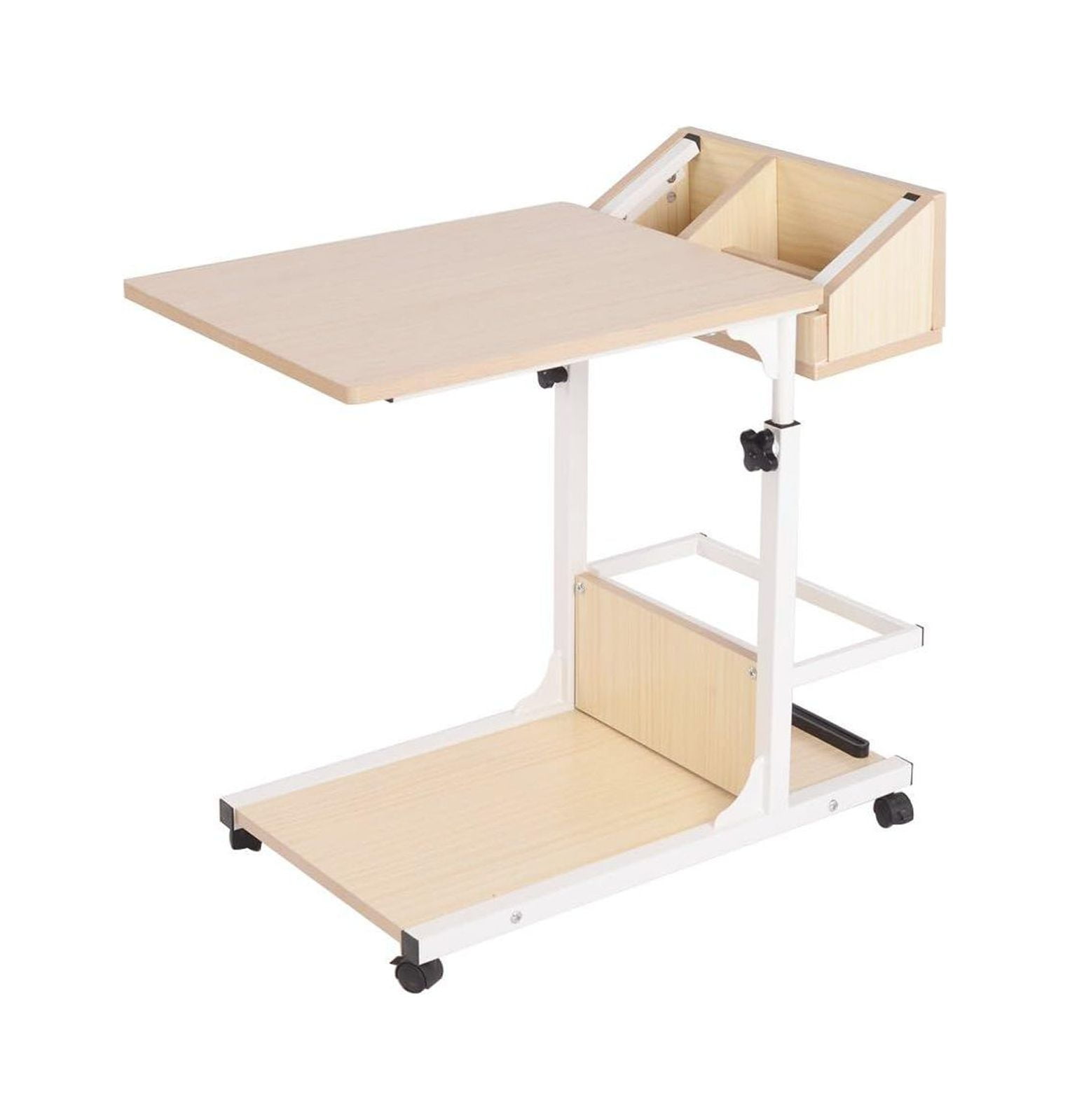 SEYATPOOL Side Table,Heigh Adjustable Laptop Computer Stand Desk Mobile ...