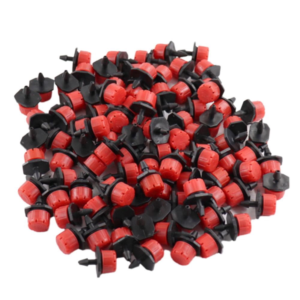 SF 100pc Adjustable 8Hole Dripper Drip Irrigation System σι Sprink ...