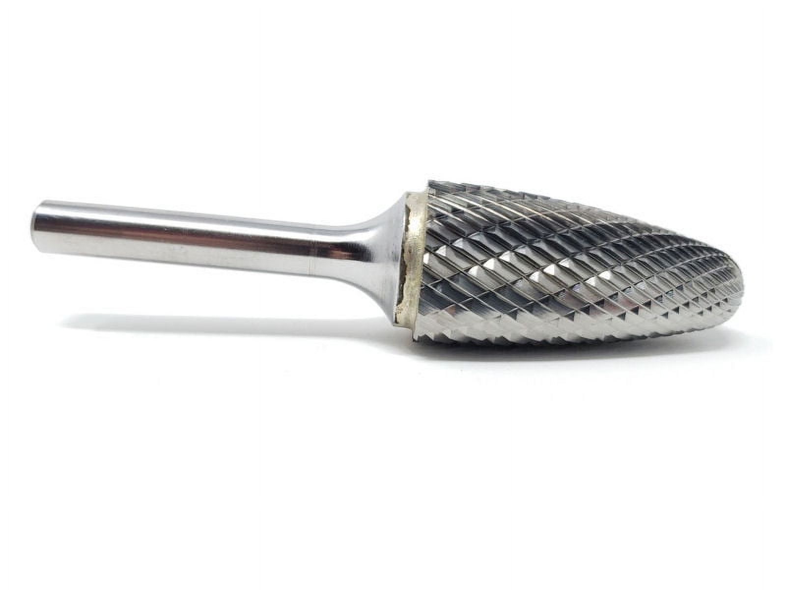 SF-15 Double Cut Tree Radius End 3/4" x 1 1/2" Carbide Burr Bur Tool ...