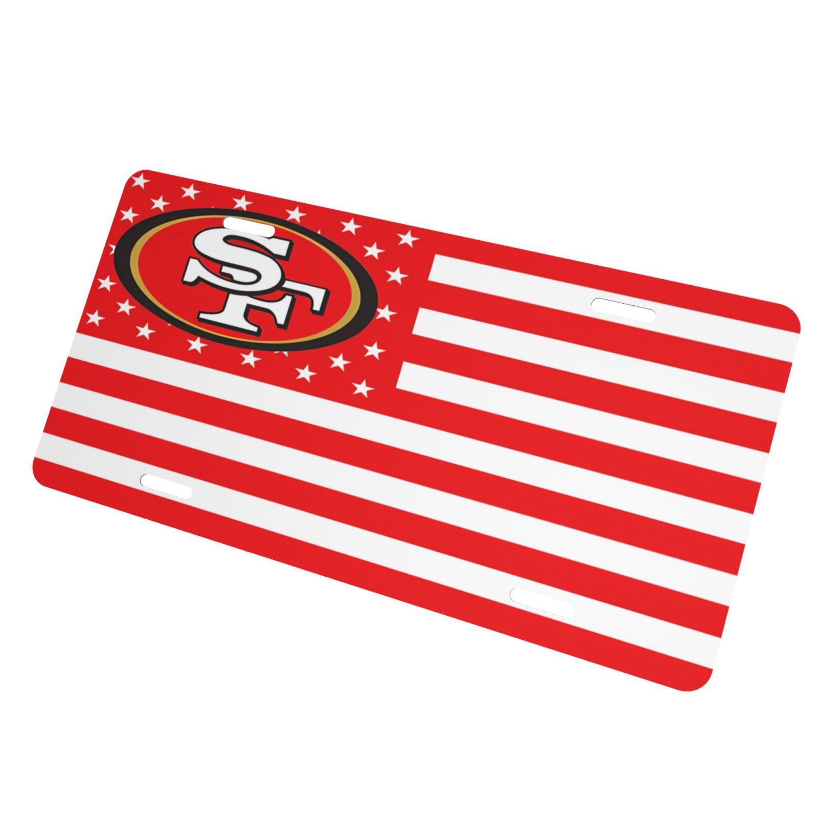SF 49erss Football Team Car Personalized License Plate 6 x 12 Inch ...