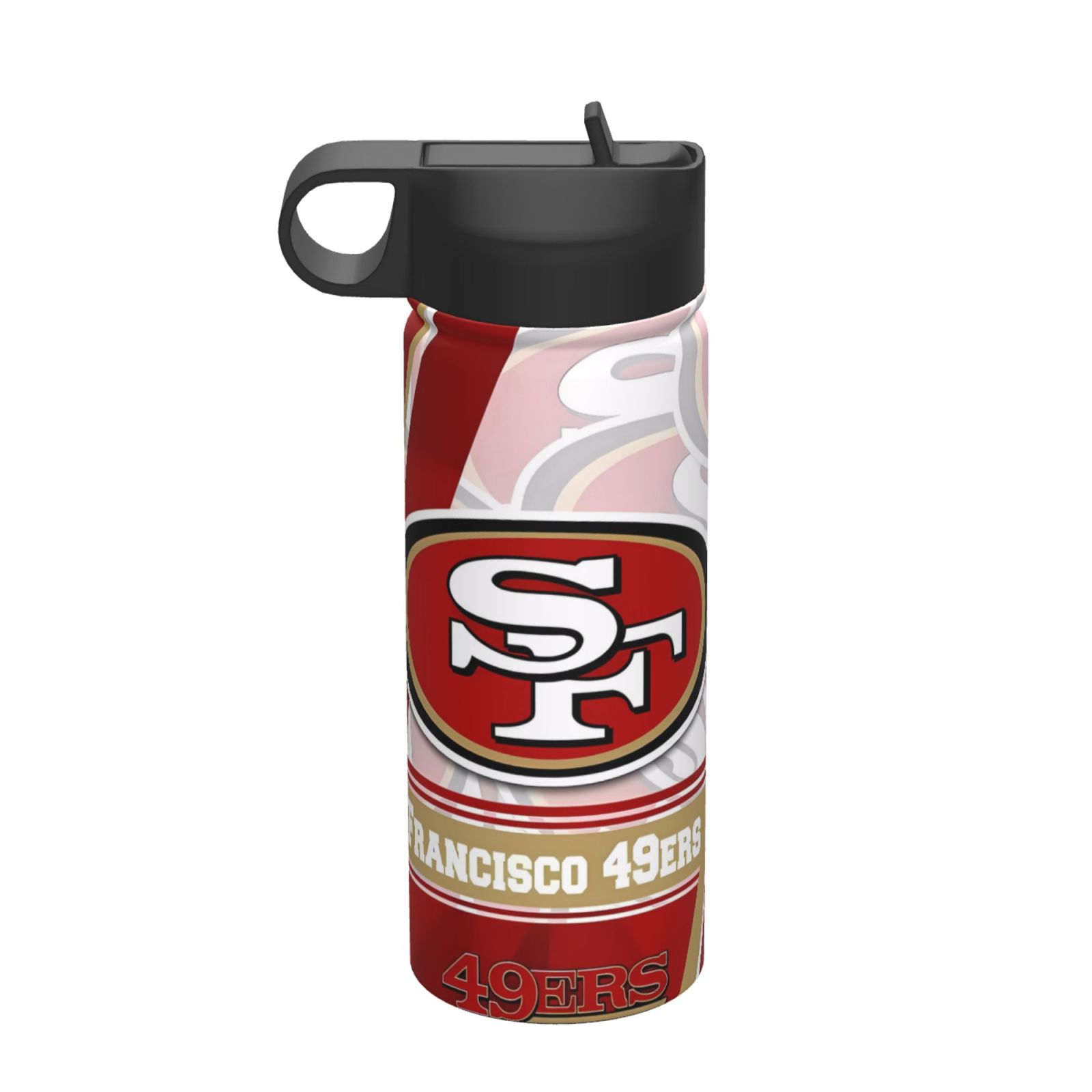 SF 49erss Football Team Sports Insulated Water Bottle Stainless Steel ...