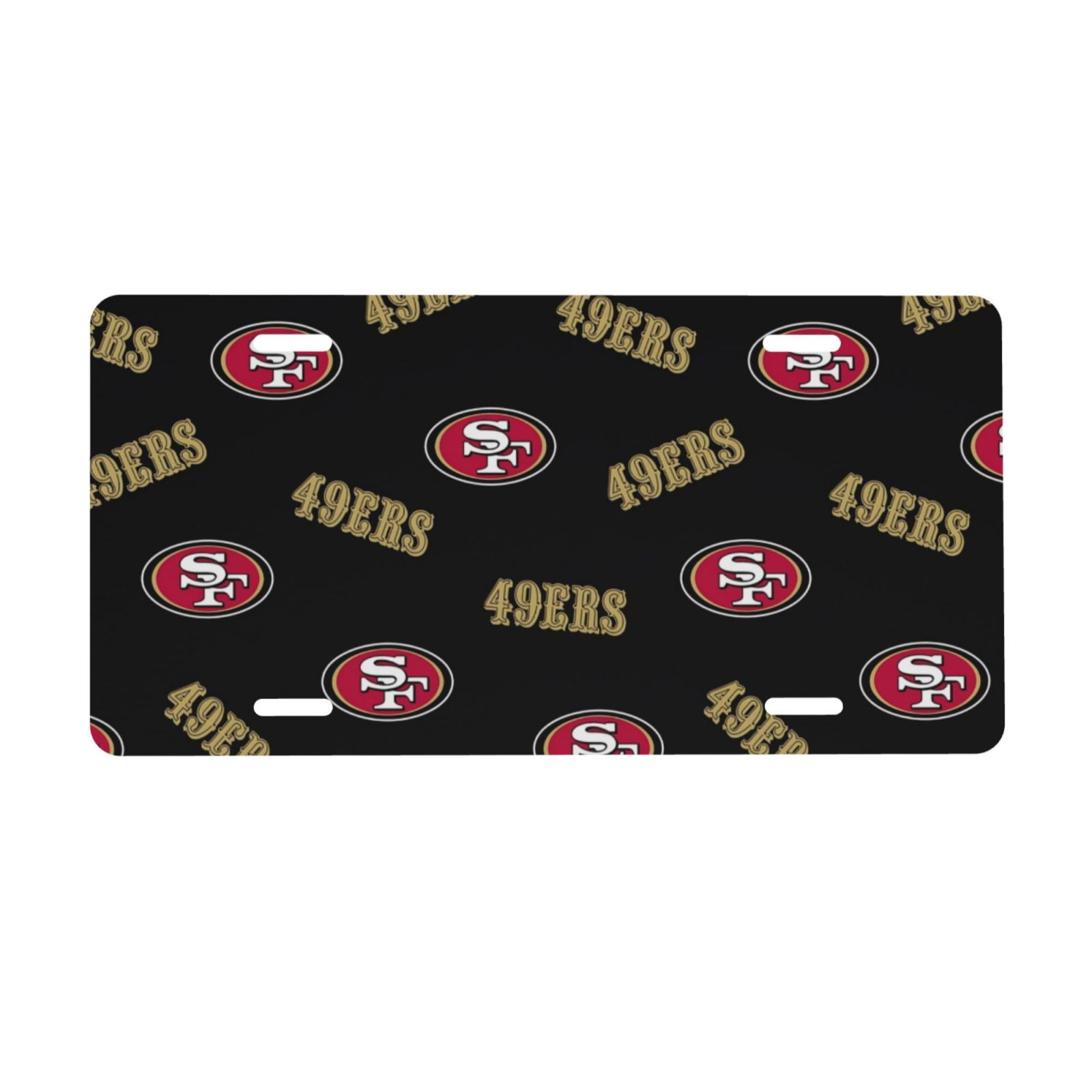 SF_49erss License Plate Aluminum front license plate for automobiles ...