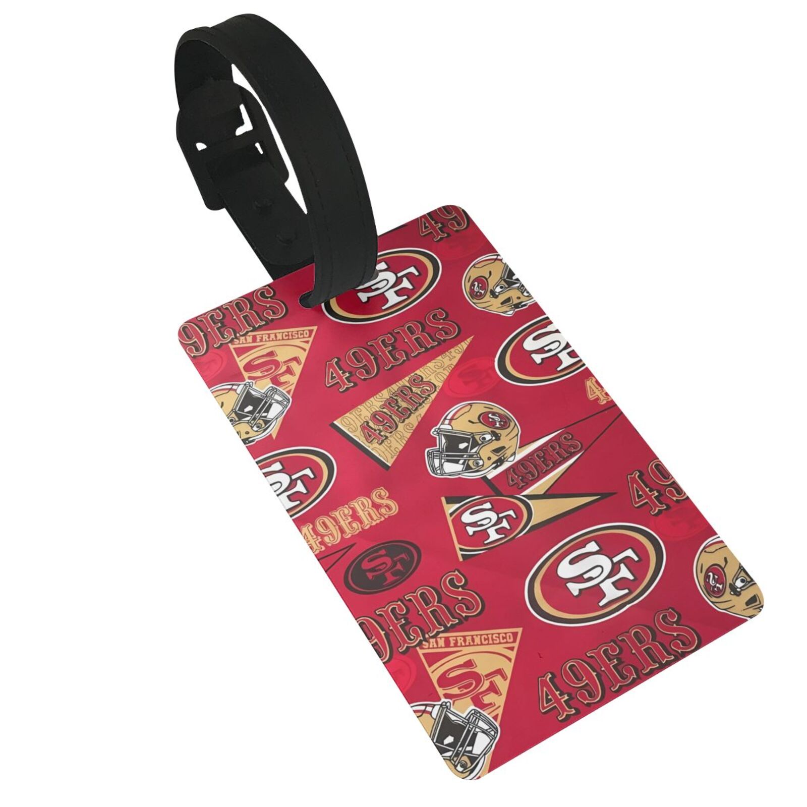 SF_49erss Luggage Tag Travel Luggage Tag Hanging Tag Suitcase Tag Plane ...