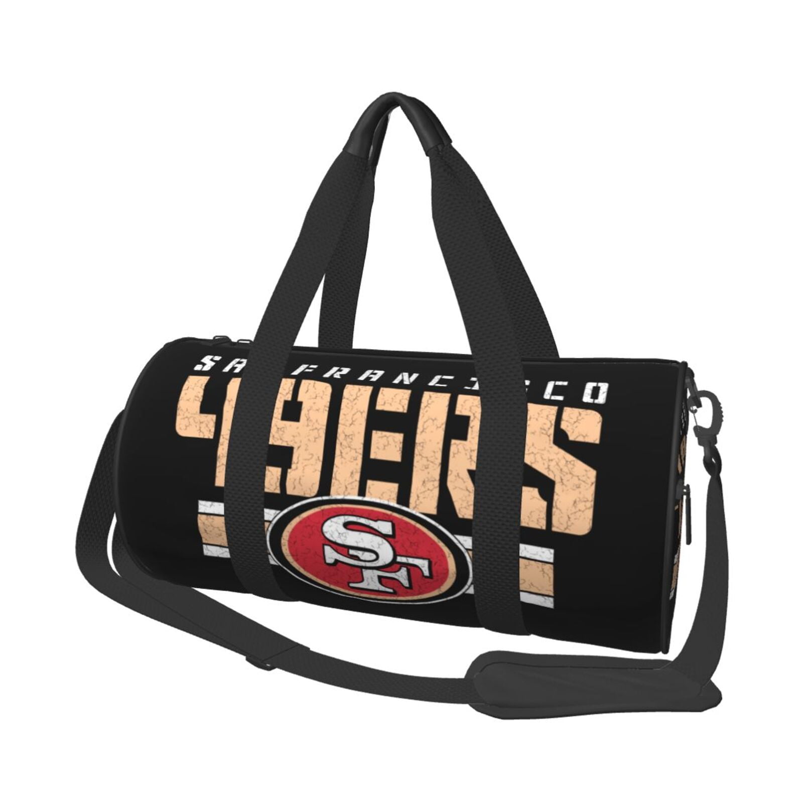 SF 49erss Round Large Capacity Travel Luggage Bag, Football Team Theme ...