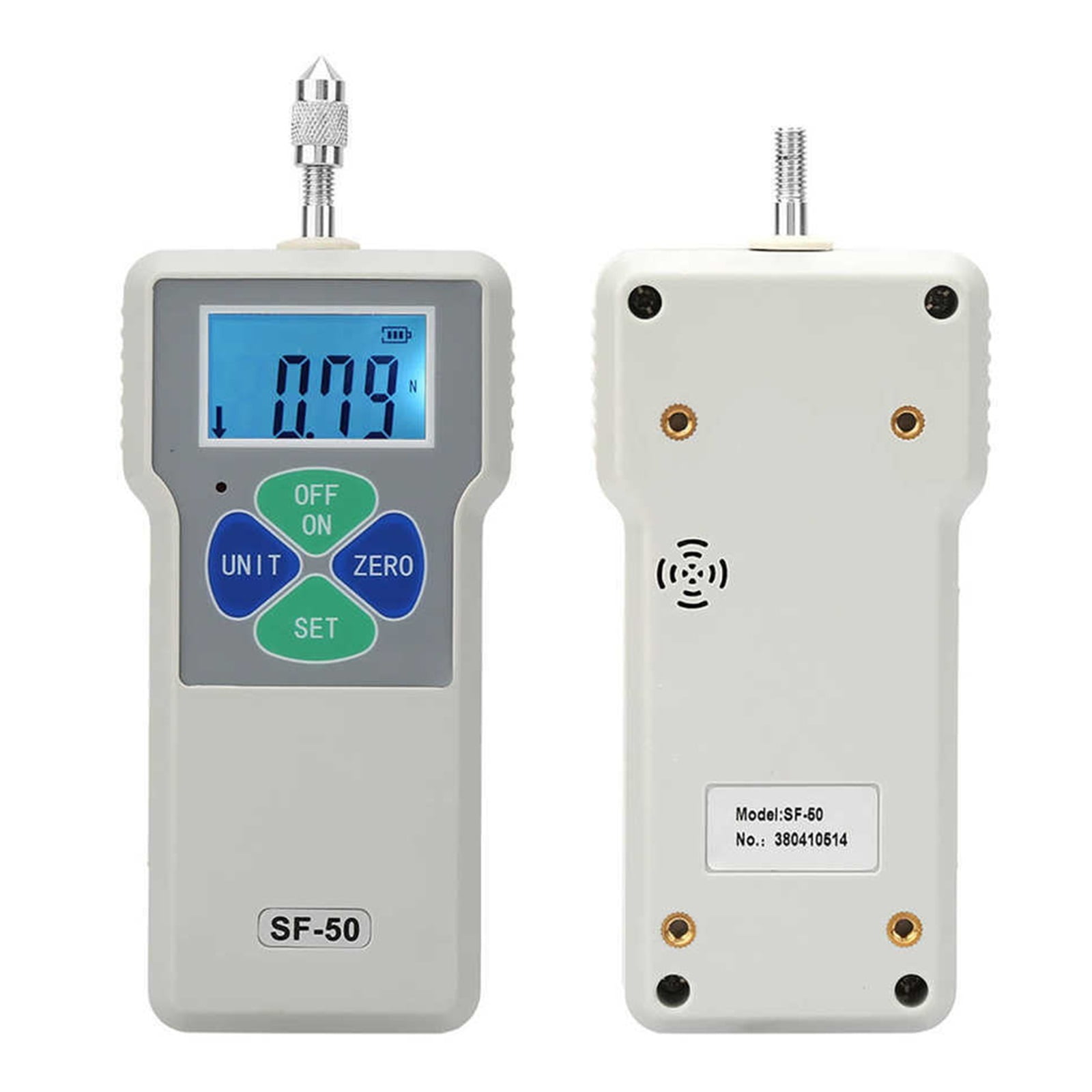 SF-50 Digital Force Gauge 50N/5kg/11lb Dynamometer Portable Push And ...
