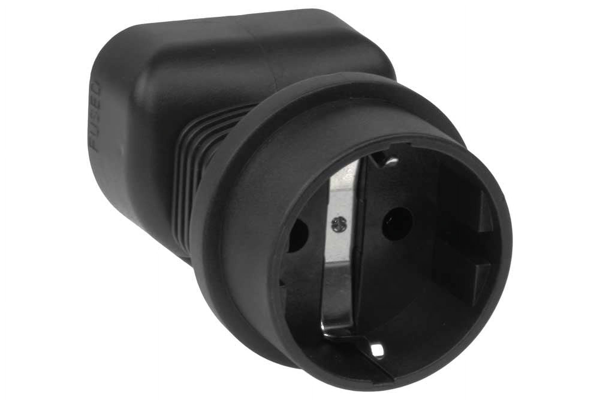 SF Cable BS1363A UK fused to SHUCKO Europe 3-Prong Plug Adapter ...