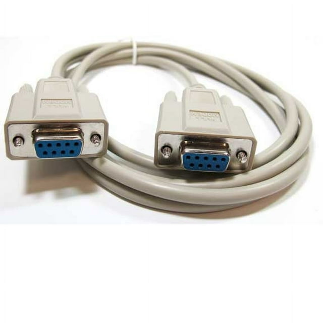 SF Cable DB9 F/F Null Modem Cable, 10 feet - Walmart.com