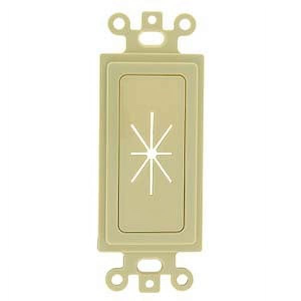 SF Cable Decora Insert with Flexible Opening-Ivory - Walmart.com