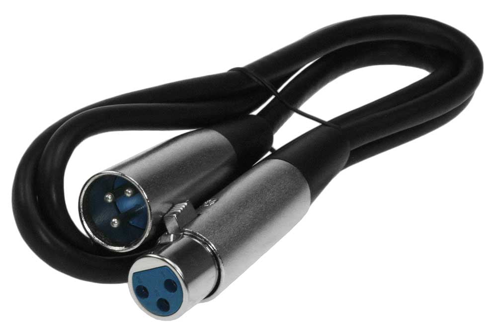 SF Cable XLR 3P Male to Female 15ft MIC Cord - Premium Microphone Cable ...