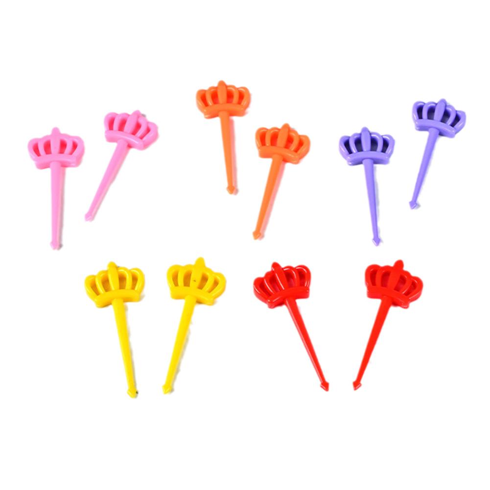 SF Children's Cartoon Fruit Fork Japanese Bento Stick_ V8F6 - Walmart.com