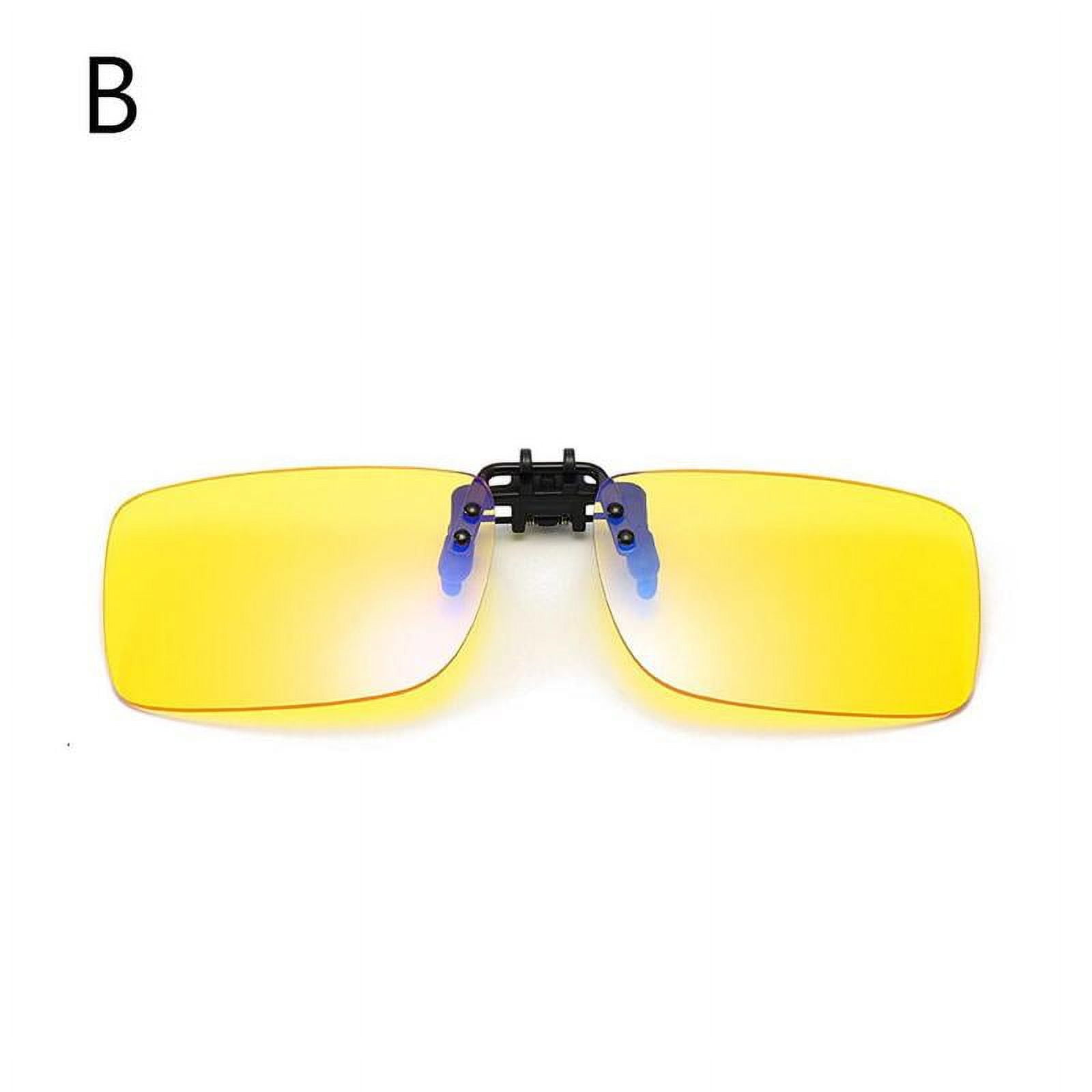 SF Clip On Blue Light Filter Blocking Glasses Office Anti Ray Blue ...