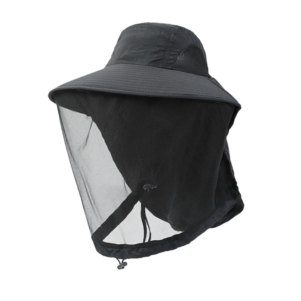 SF Insect Net Hat Anti Mosquito Insect Hat Fishing Hat Bug Gt Head X ...