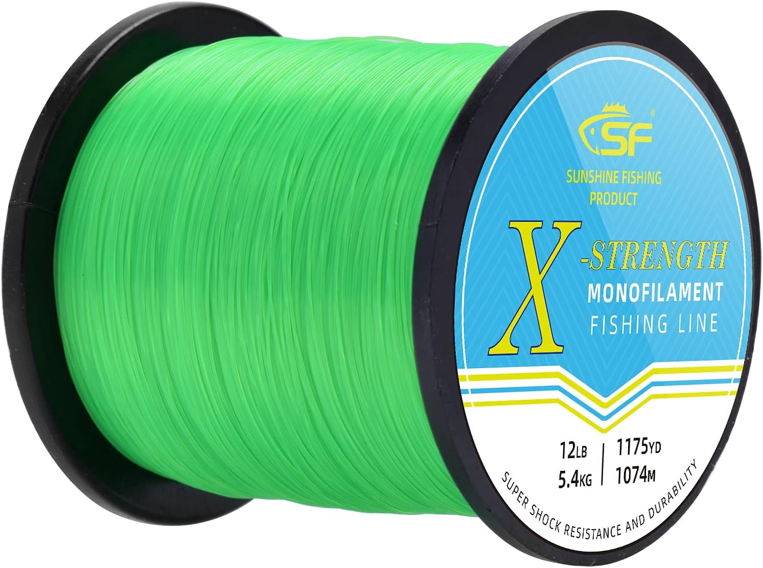 SF Monofilament Fishing Line Premium Spool X-Strong Mono Nylon Material ...