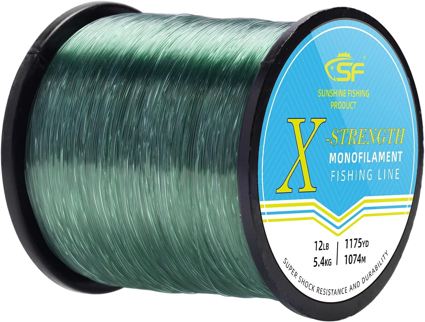 SF Monofilament Fishing Line Premium Spool X-Strong Mono Nylon Material ...