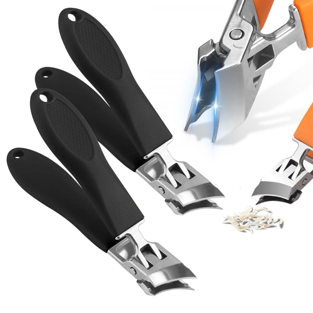 SF Wide Jaw Opening Anti-Splash Slanted Nail Clipper, 2025 Upgrade ...