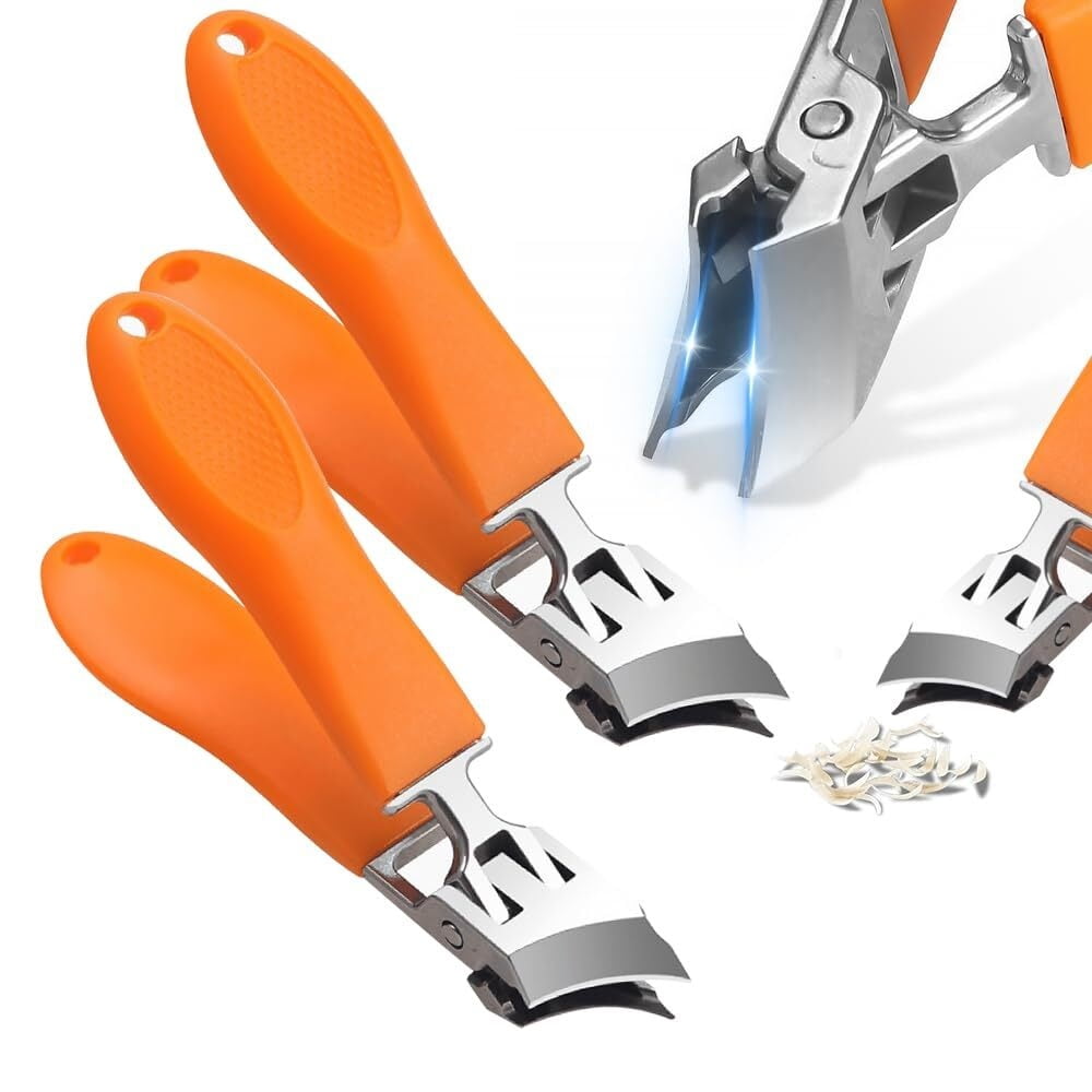SF Wide Jaw Opening Anti-Splash Slanted Nail Clipper, 2025 Upgrade ...