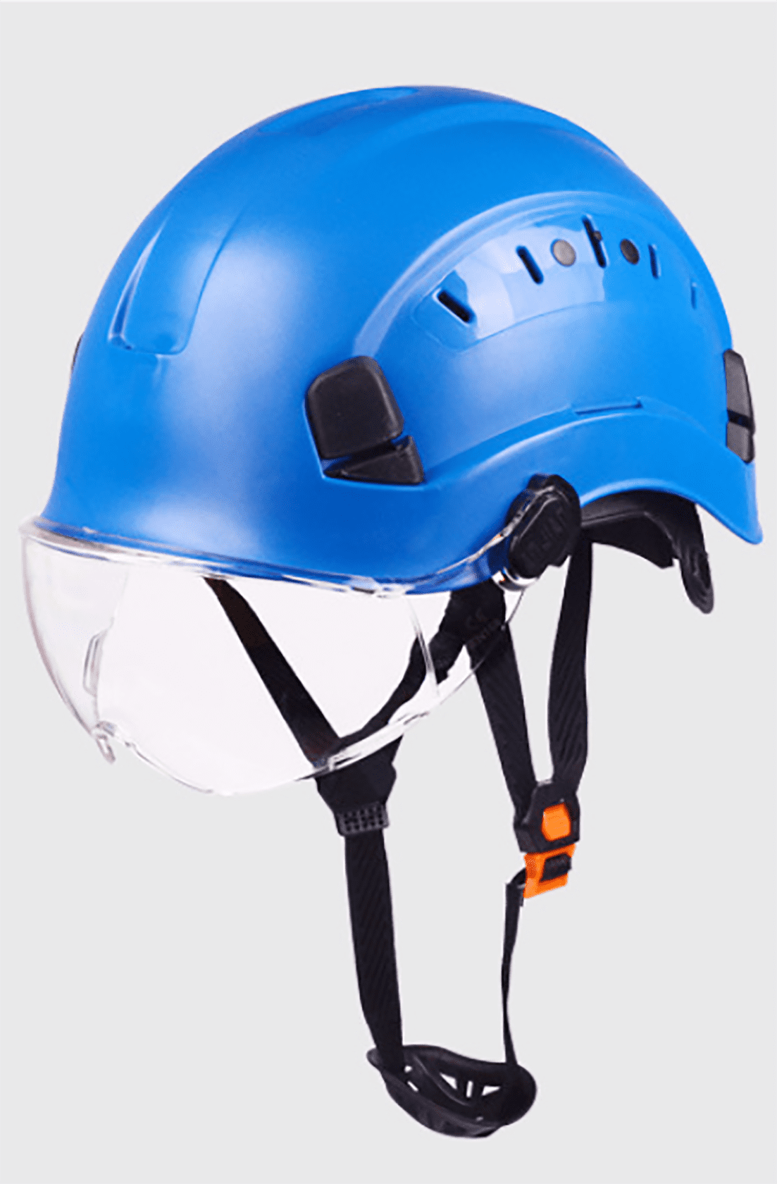 SF06 Construction Safety Helmet with Visor ABS Hard Hat Adjustable ...