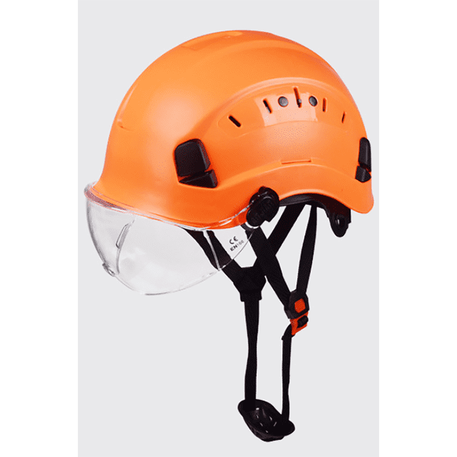 SF06 Construction Safety Helmet with Visor ABS Hard Hat Adjustable ...