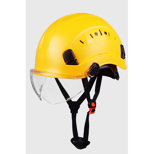 SF06 Construction Safety Helmet with Visor ABS Hard Hat Adjustable ...