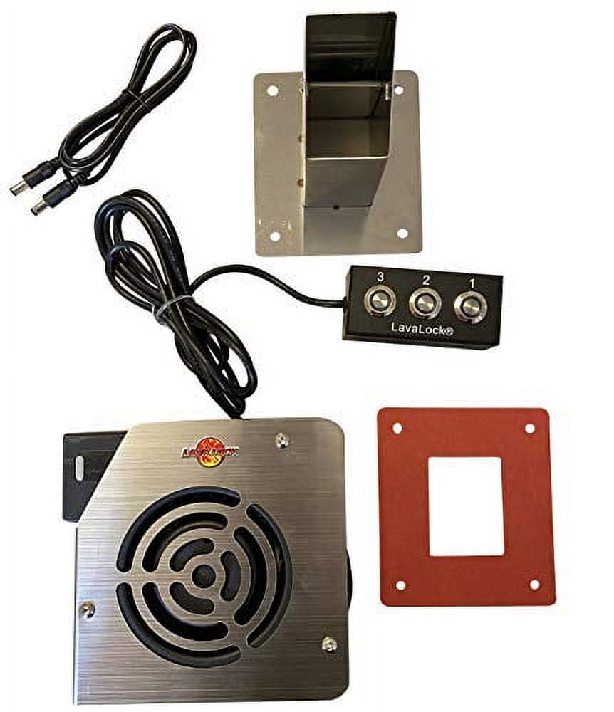 SF1 Super Fan BBQ Blower for smoker Pits Large 70 cfm - Stand Alone or ...