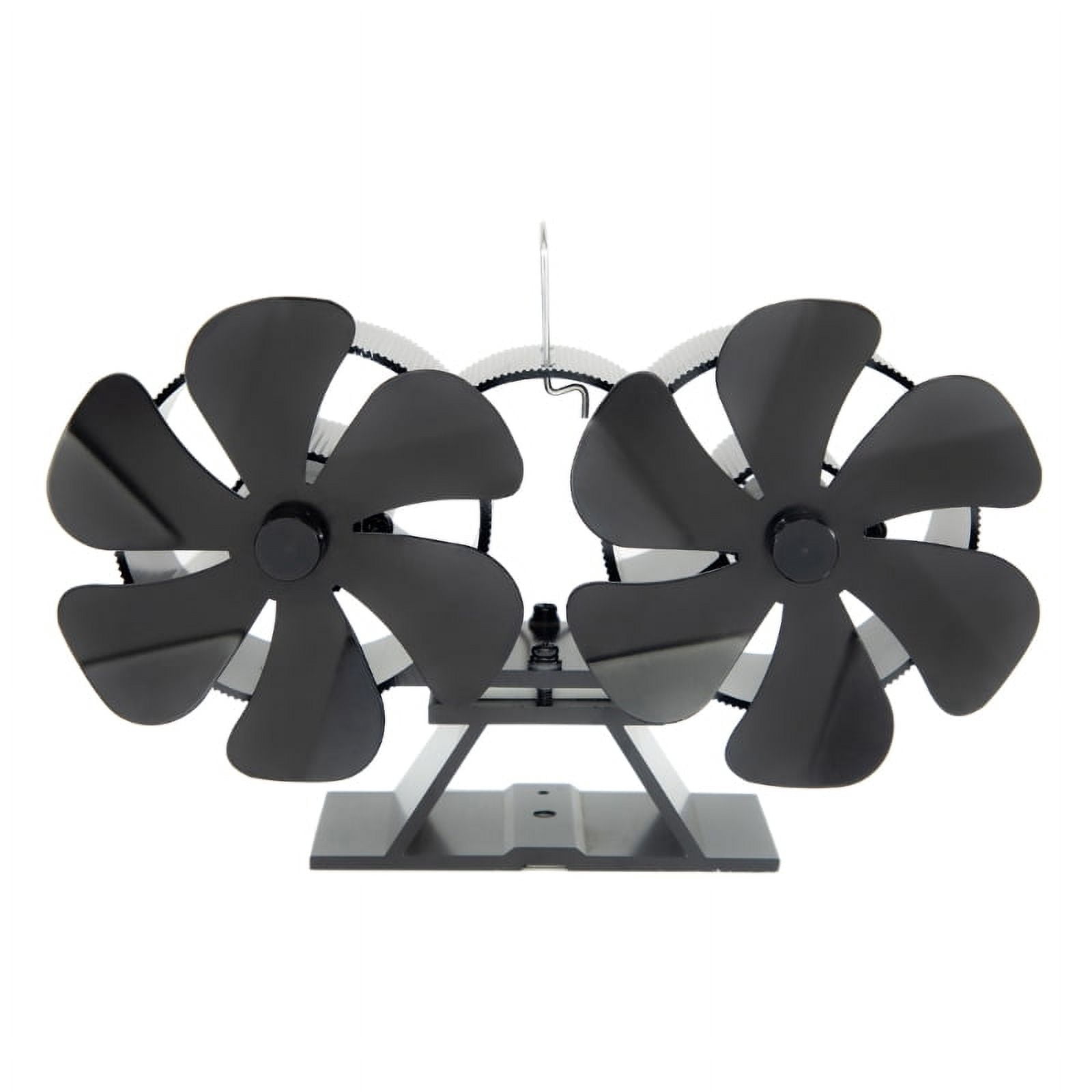 SF167T Fireplace Fan 12 with 2 Motors Fireplace Stove Fans Aluminum ...