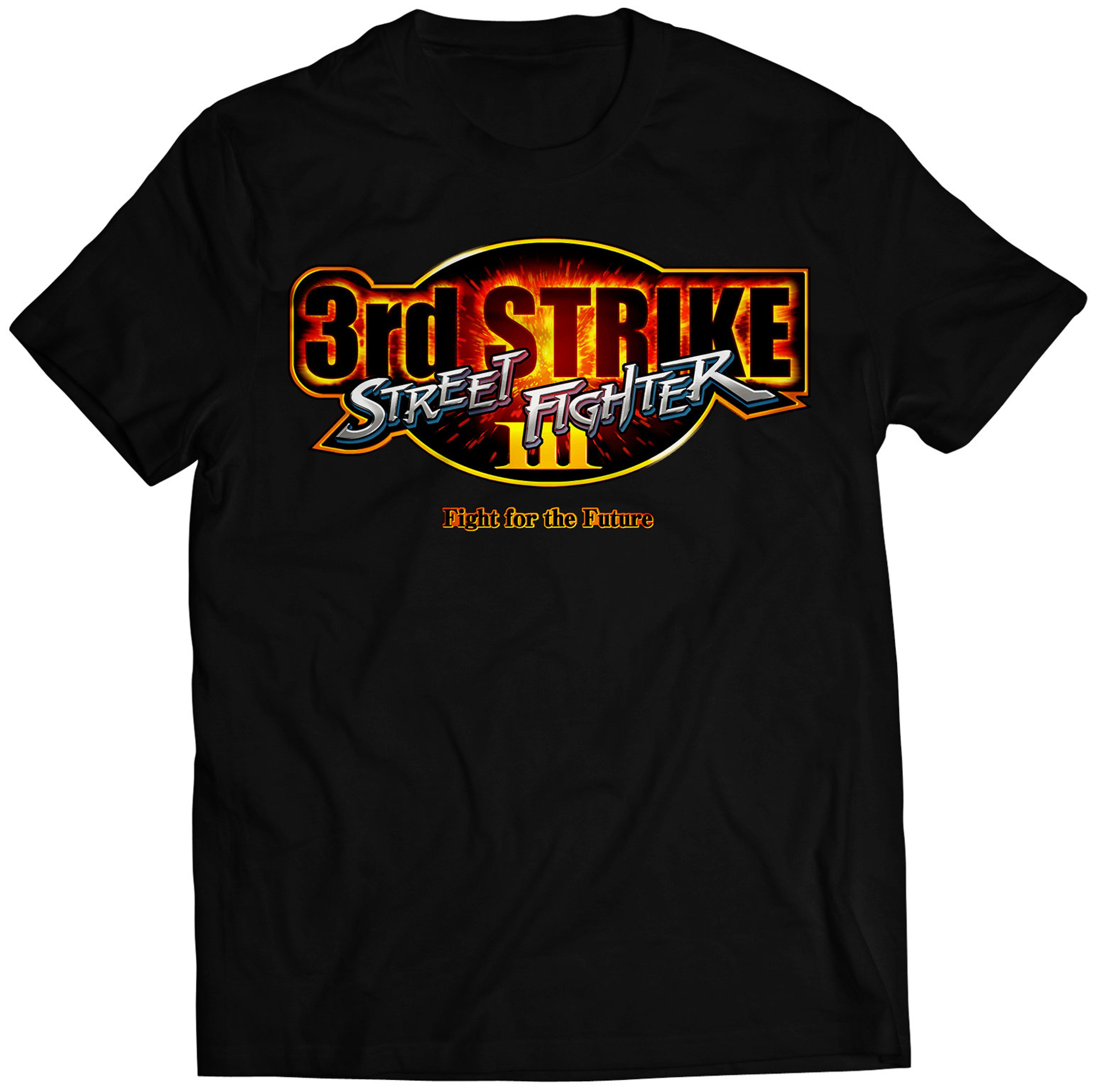 SF3 Third Strike 3S Title Logo Premium Unisex T-shirt (Vectorized ...