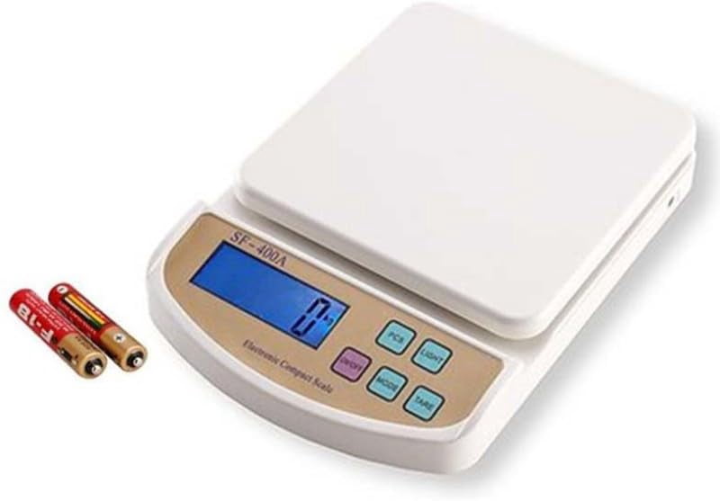 SF400 Electronic Compact Kitchen Scale Digital Display 10 kg Capacity ...