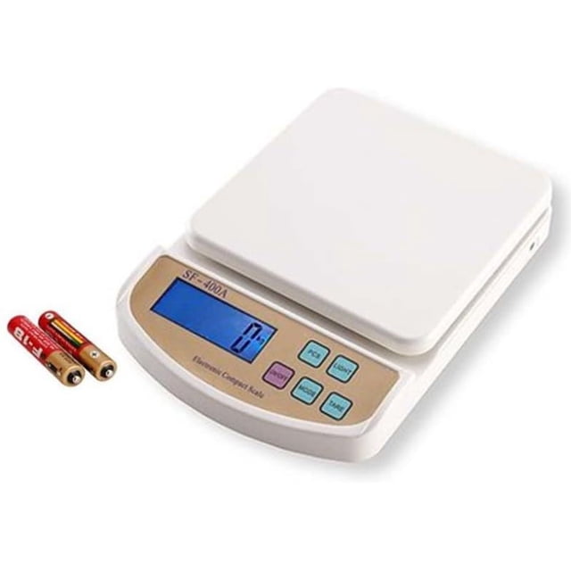 SF400 Electronic Compact Kitchen Scale Digital Display 10 kg Capacity ...