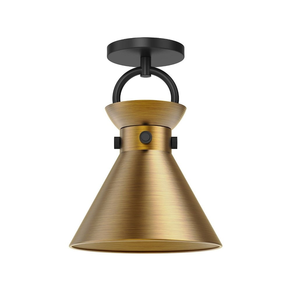 SF412009MBAG-Alora Lighting-Emerson - 1 Light Semi-Flush Mount-12 ...