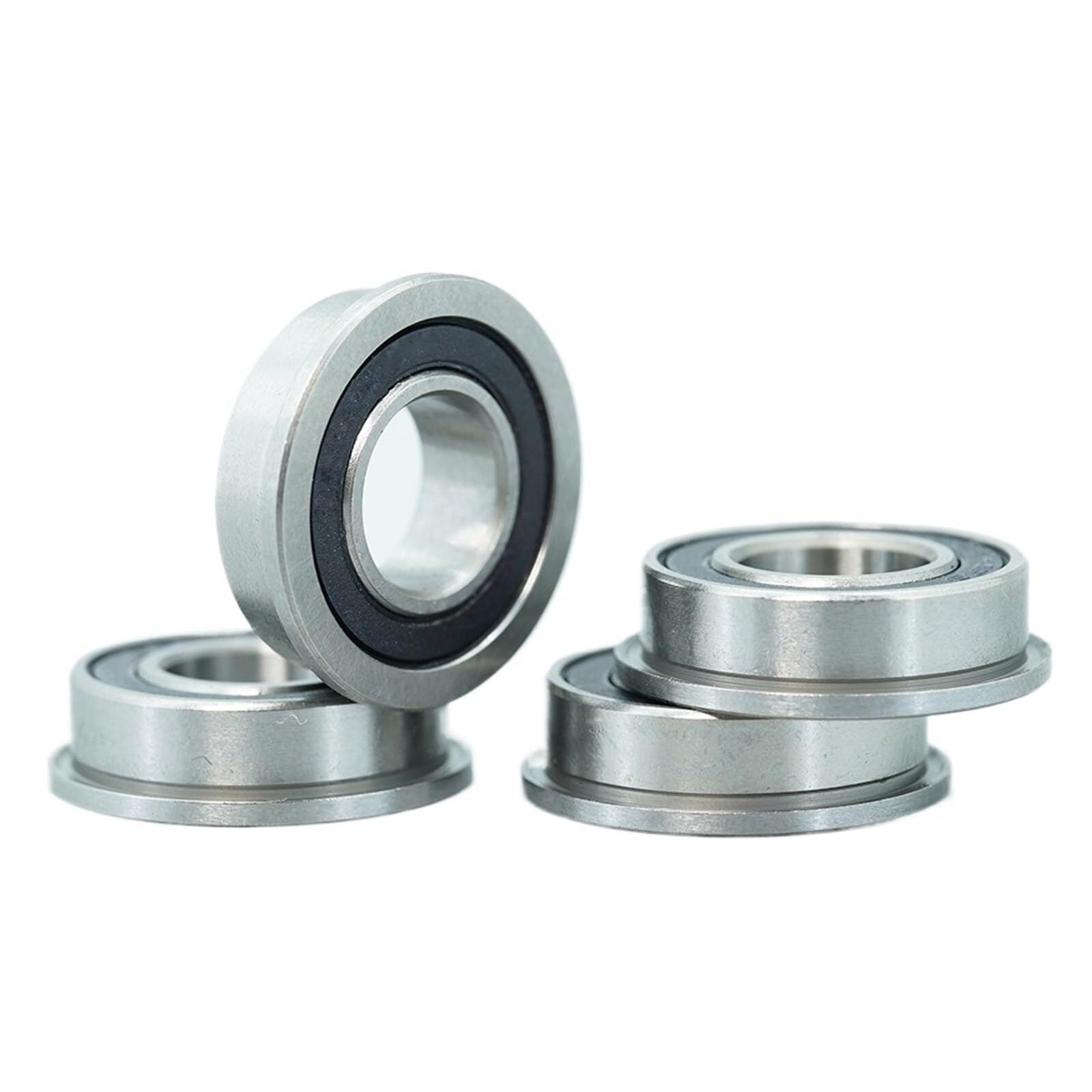 SF608-2RS Flange Bearing 8x22x7 Mm 10PC Double Sealed Stainless Steel ...