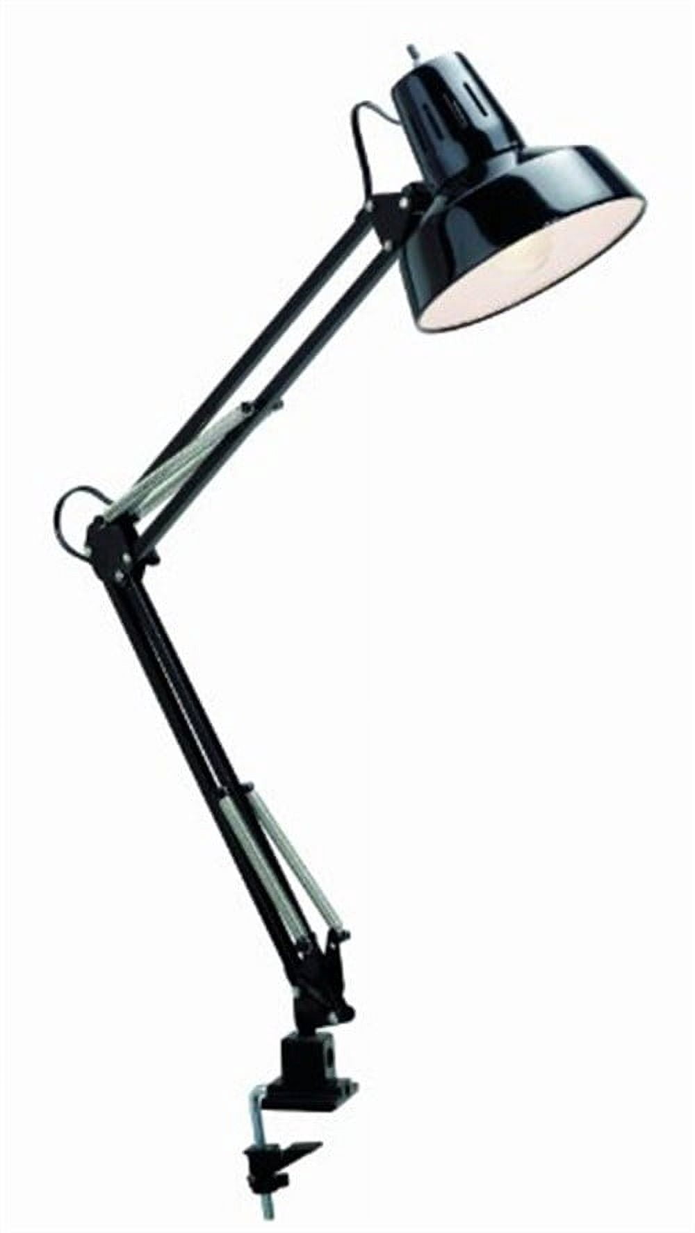 Satco SF76-359, BLACK SWING ARM DRAFTING LAMP — Residential Use ...