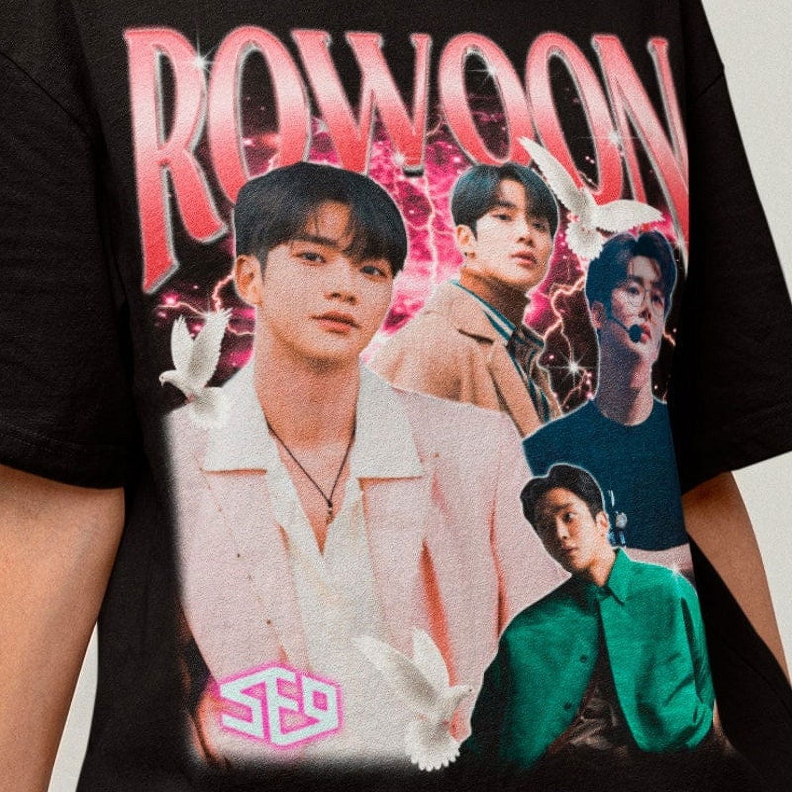 SF9 Rowoon Retro Bootleg T-shirt - Kpop Merch - Kpop Gift for her or ...