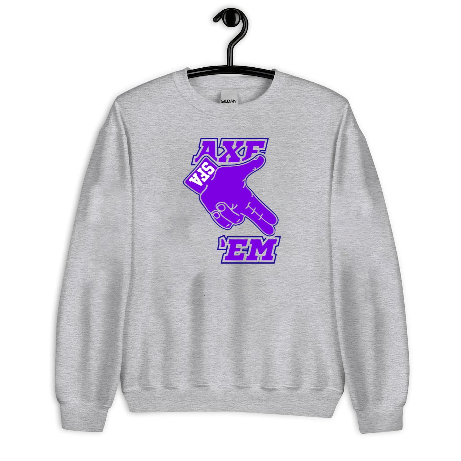 SFA LUMBERJACK AXE EM LOGO GRAPHIC T-SHIRT-TH49107 - Walmart.com