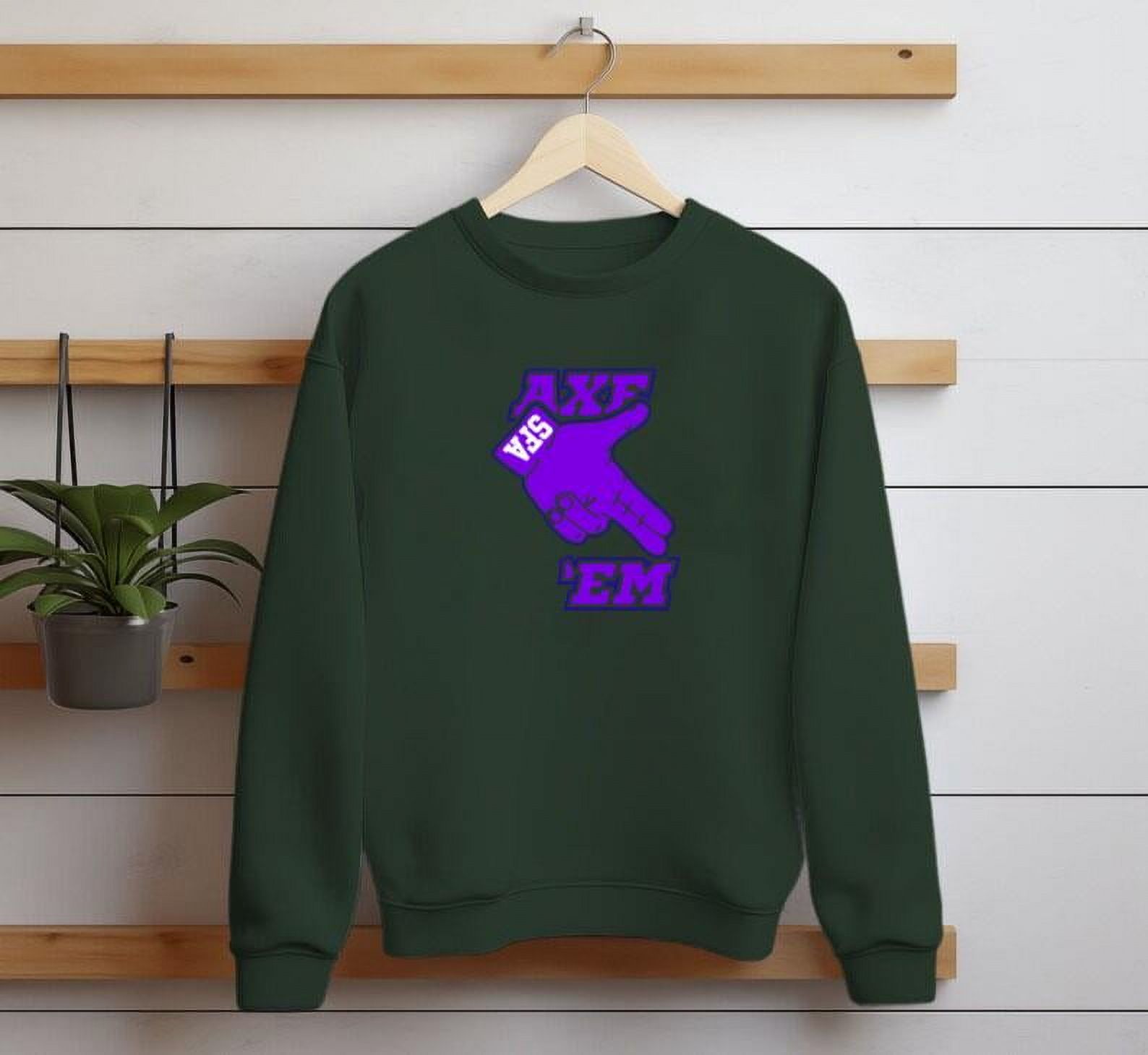 SFA LUMBERJACK AXE EM LOGO GRAPHIC T-SHIRT - Walmart.com