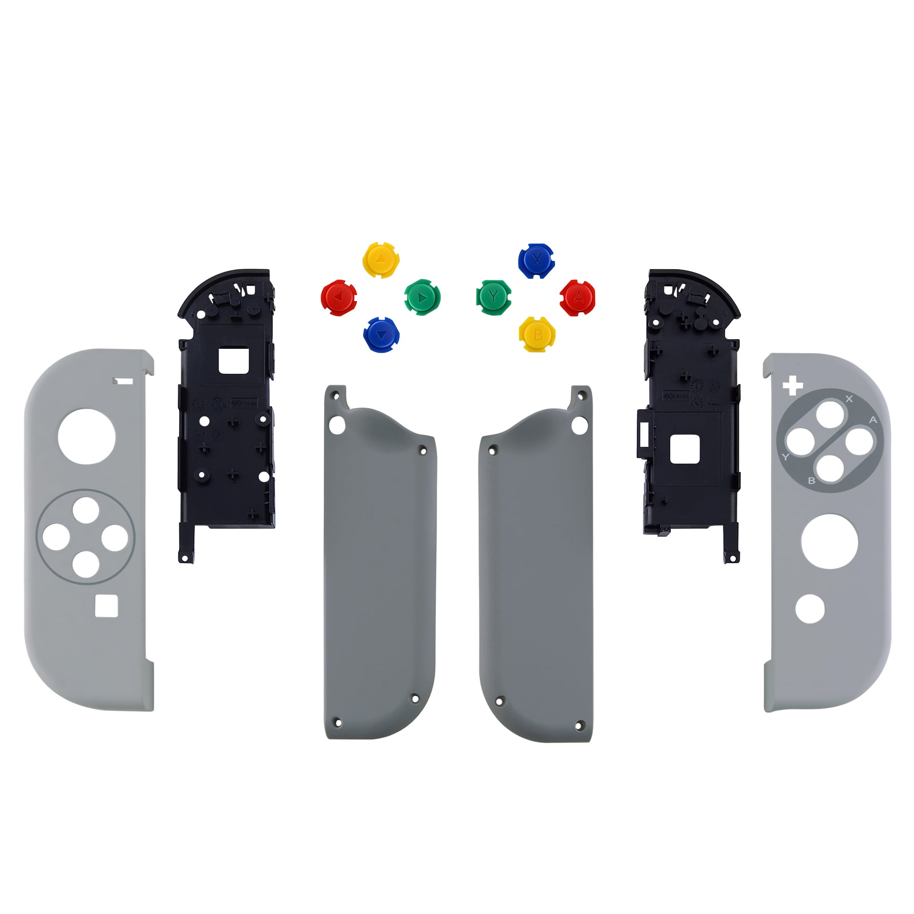 SFC SNES Classic EU Style Housing w/Buttons Replacement Shell for Nintendo Switch/OLED Joycon ...