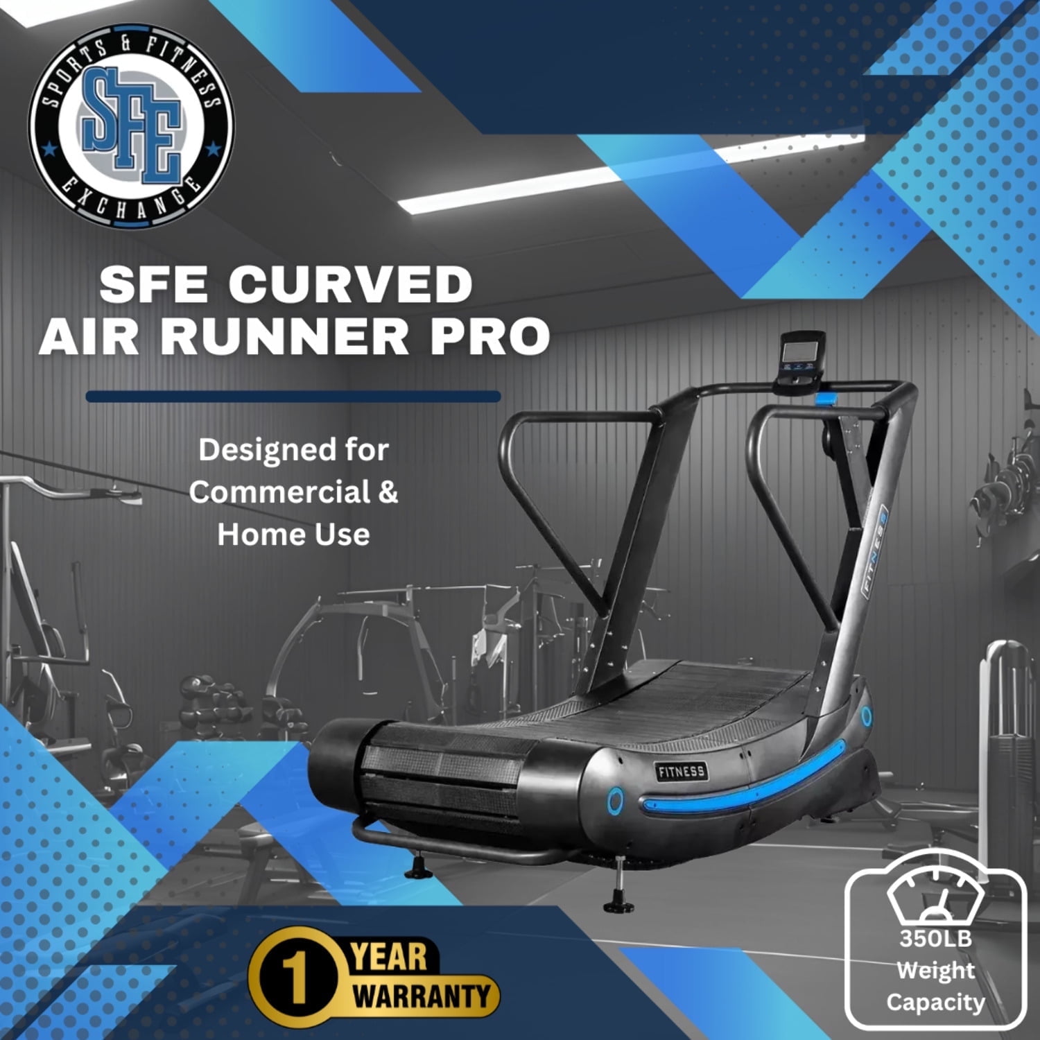 SFE Air Runner Pro Curved Treadmill (NEW) - Walmart.com