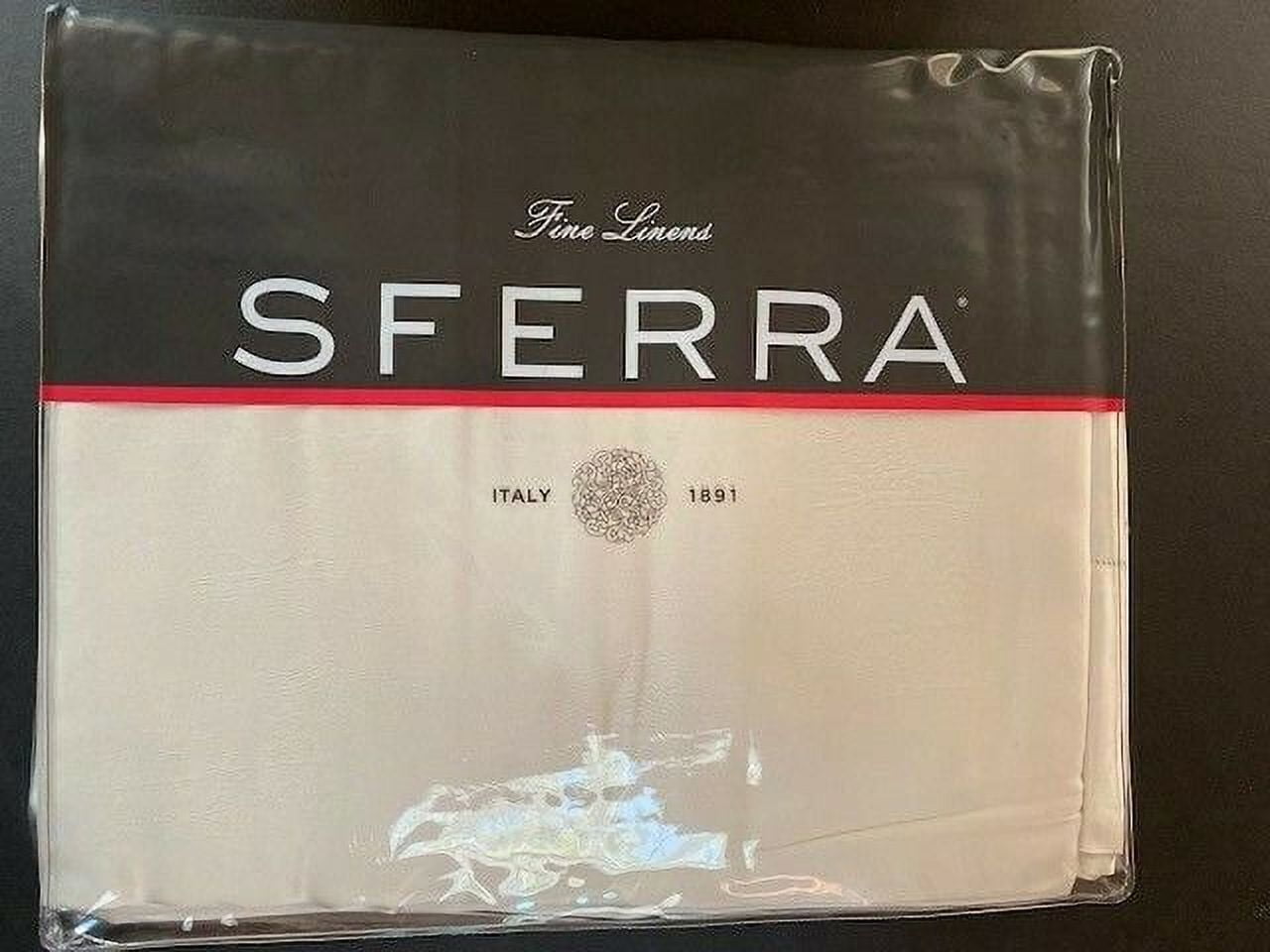 SFERRA Giotto 734 Twin flat sheet 74 X 114 " (Ivory) - Walmart.com